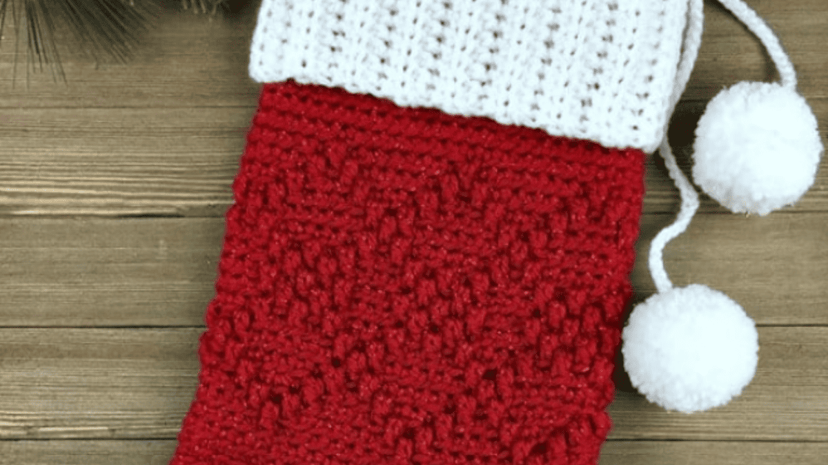 Easy & Free Crochet Christmas Stocking Pattern Ideas - Fun Crochet Patterns