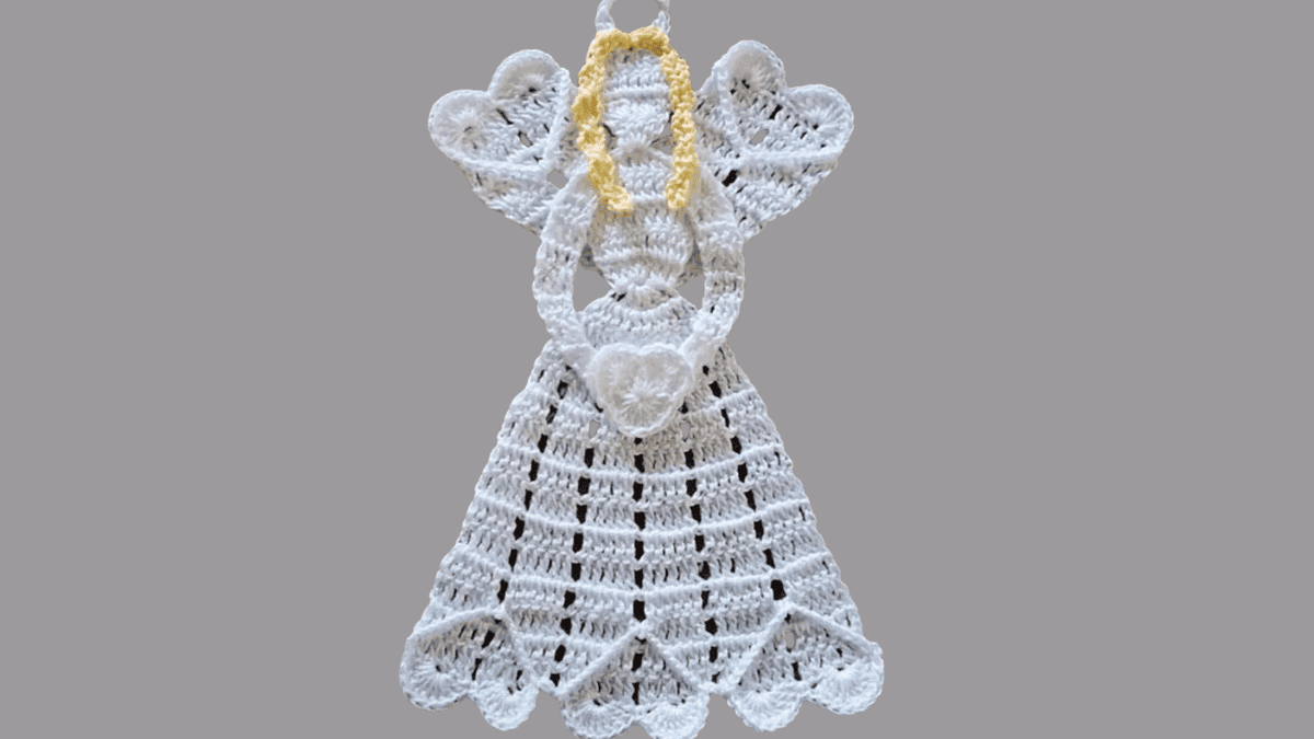 Easy Crochet Angel Ornaments Pattern - Fun Crochet Patterns