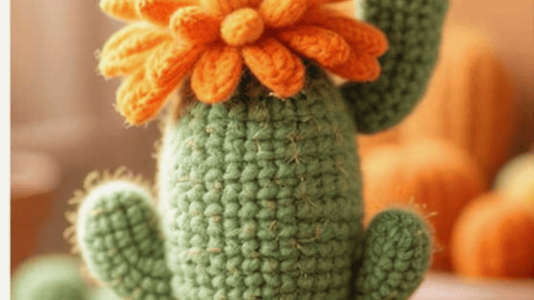 Easy Crochet Cactus Pattern Ideas - Fun Crochet Patterns