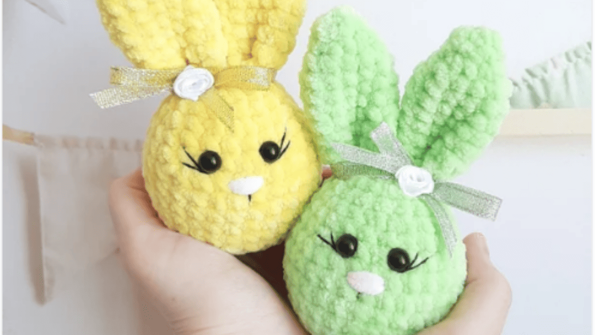 7 Easy Crochet Easter Bunny Patterns - Fun Crochet Patterns