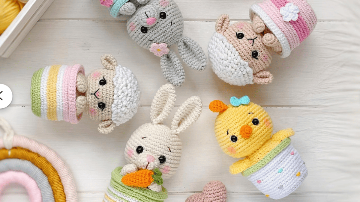 7 Easy Crochet Easter Bunny Patterns - Fun Crochet Patterns