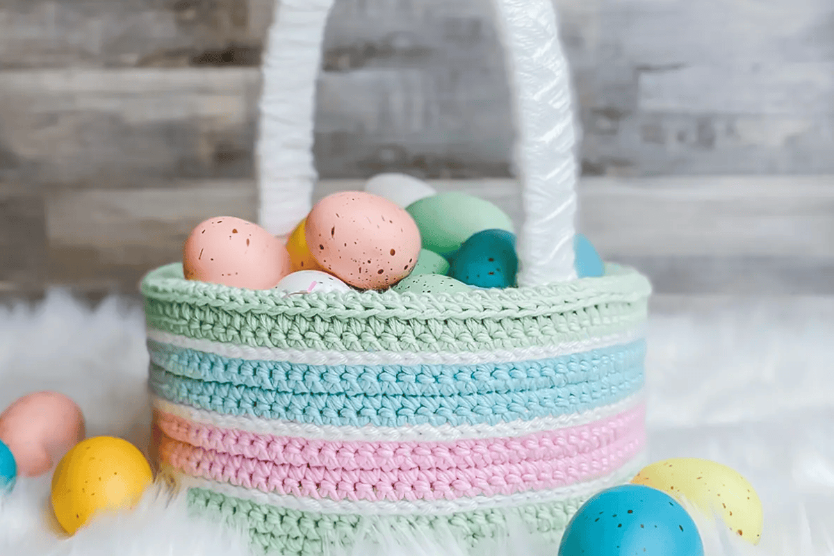 Easy Crochet Easter Basket Patterns - Fun Crochet Patterns