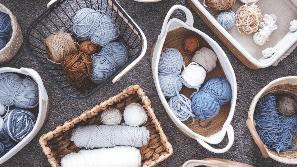 5 Easy Yarn Storage Ideas You Will Want To Check Out - Fun Crochet Patterns