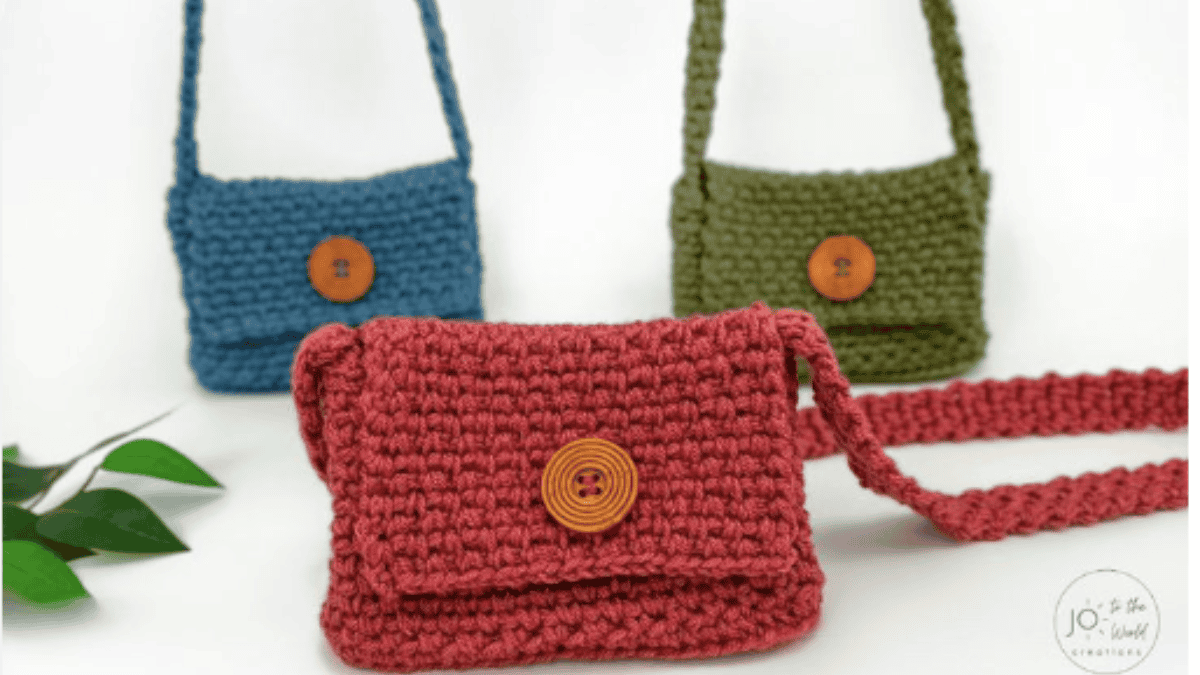 Crochet Small Bag Patterns - Fun Crochet Patterns