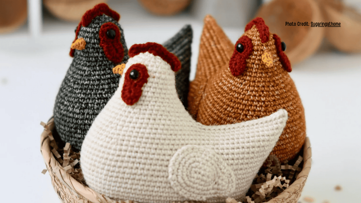 Easy Crochet Chicken Patterns - Fun Crochet Patterns