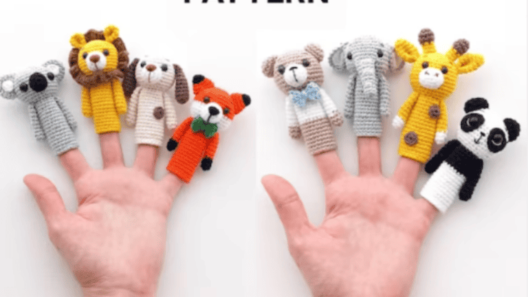 Adorable Crochet Finger Puppet Patterns - Fun Crochet Patterns