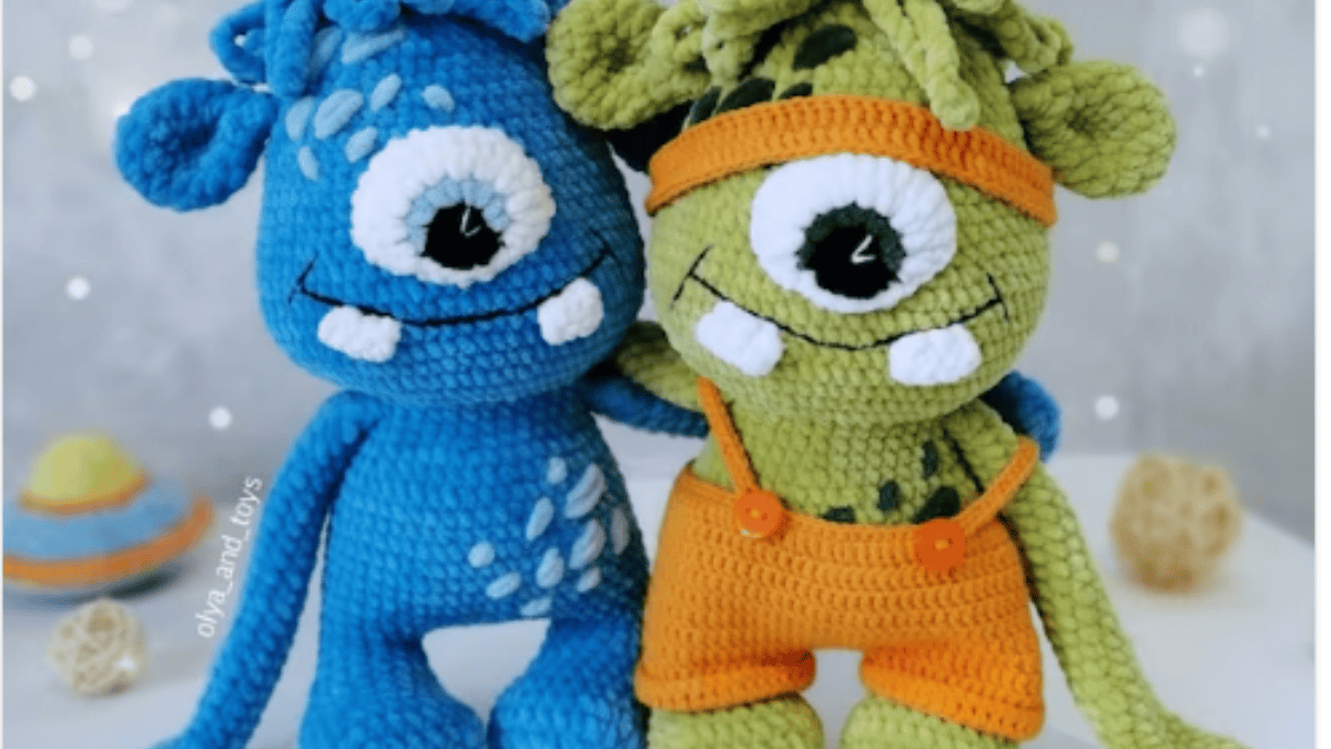 Adorable Crochet Monster Patterns - Fun Crochet Patterns
