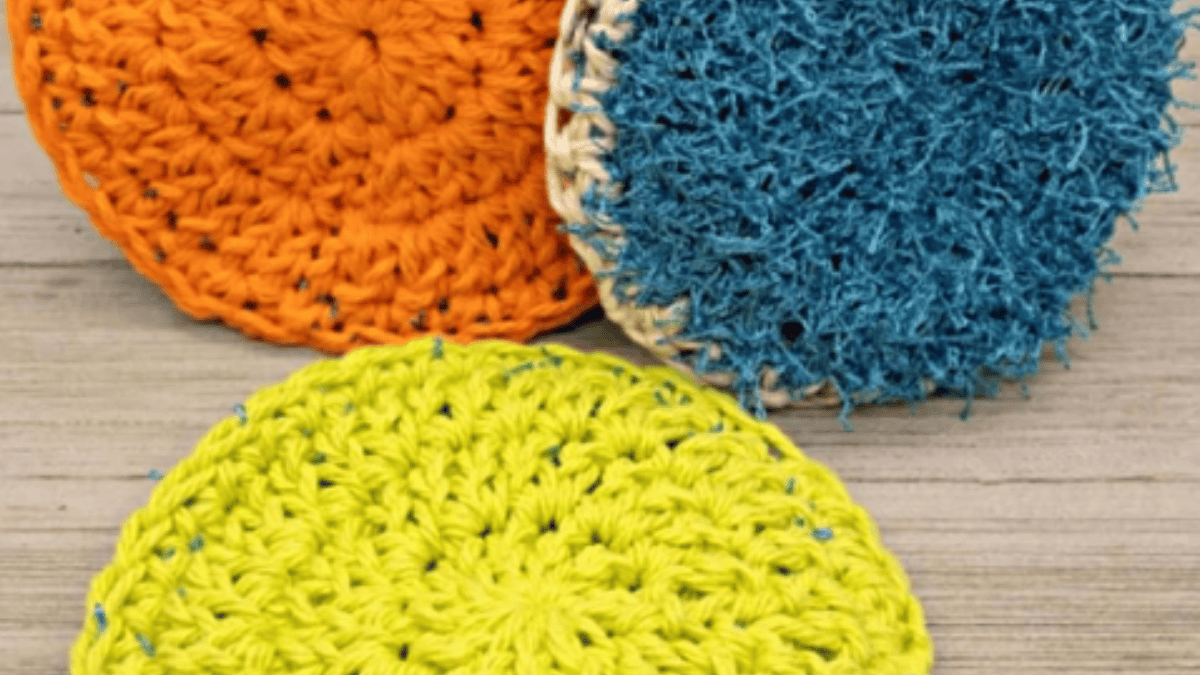Crochet Kitchen Scrubbies - Fun Crochet Patterns