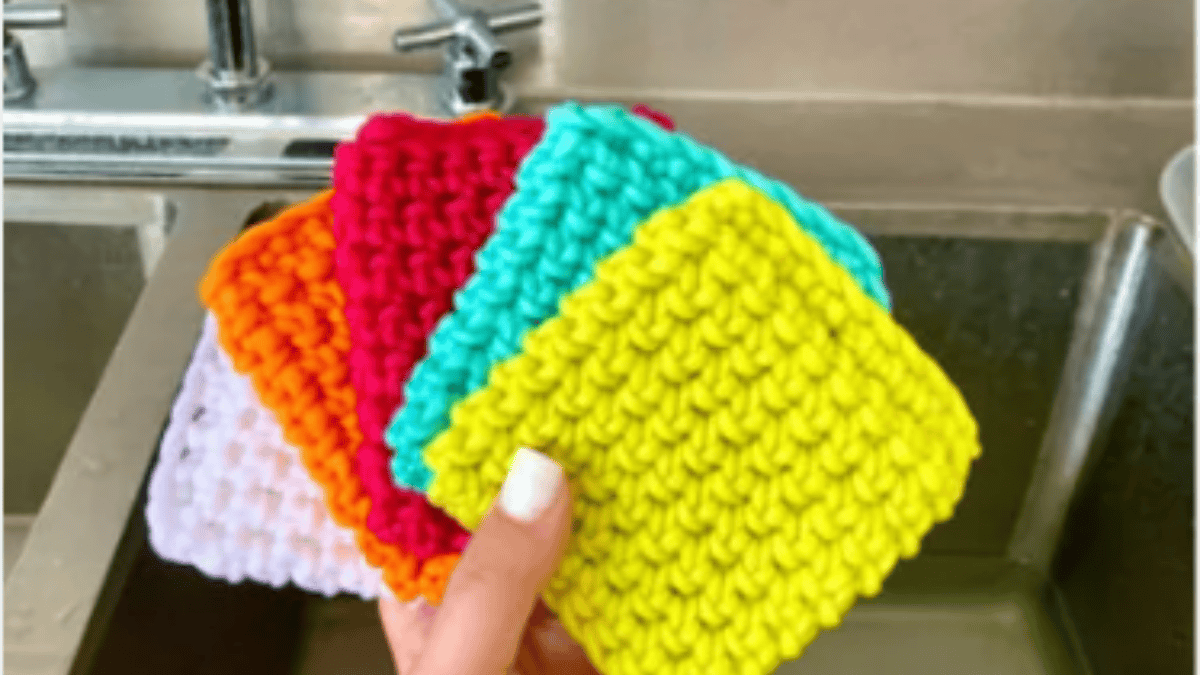 Crochet Kitchen Scrubbies - Fun Crochet Patterns