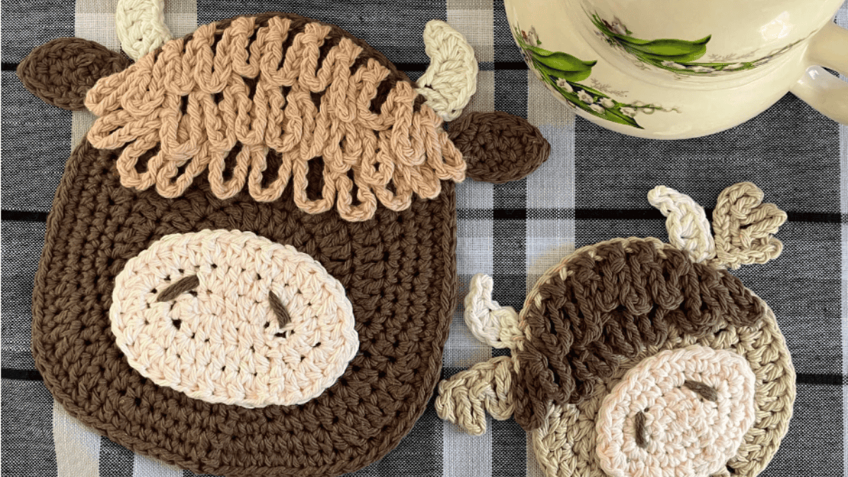Crochet Cow Patterns - Fun Crochet Patterns