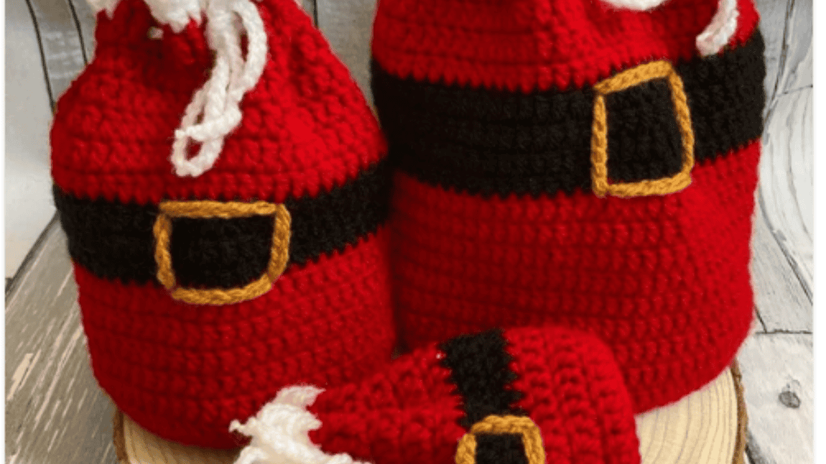 Christmas Crochet Bag Patterns - Fun Crochet Patterns