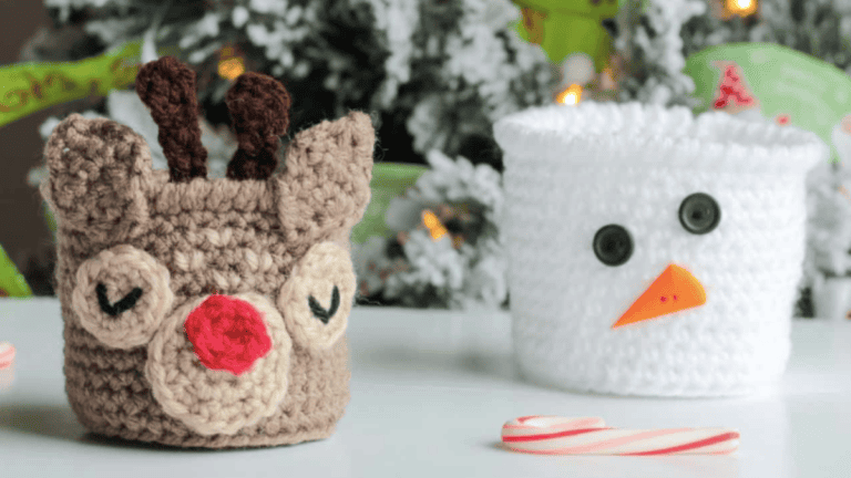 Christmas Crochet Bowls - Fun Crochet Patterns