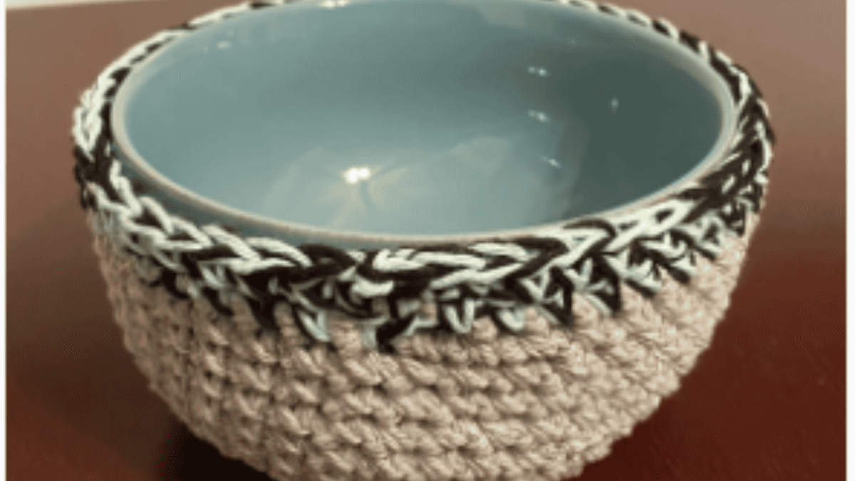 Crochet Bowl Cozy Patterns - Fun Crochet Patterns