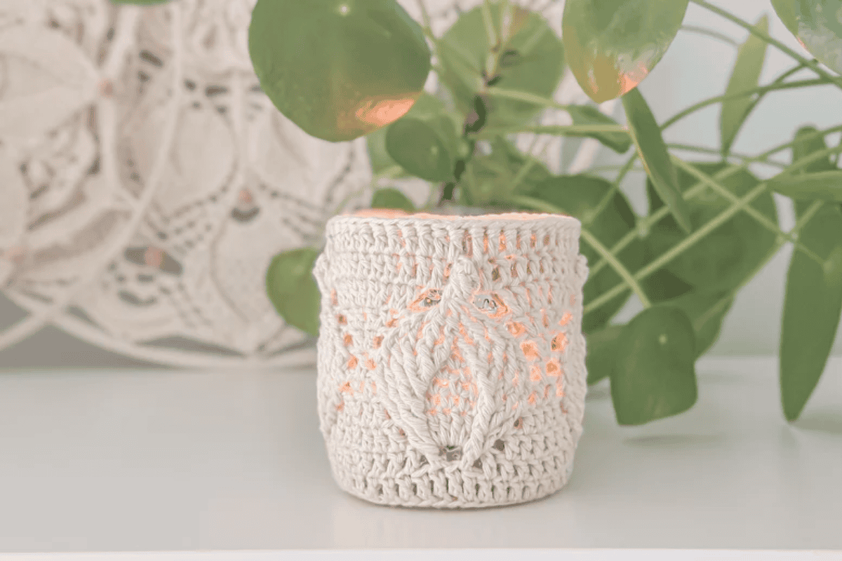 Crochet Candle Holder Patterns - Fun Crochet Patterns