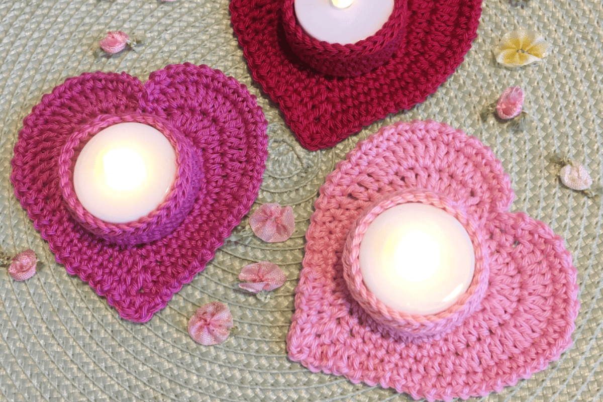 Crochet Candle Holder Patterns - Fun Crochet Patterns