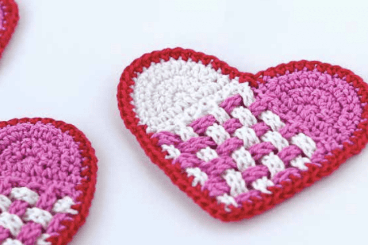 Heart Coaster Patterns - Fun Crochet Patterns