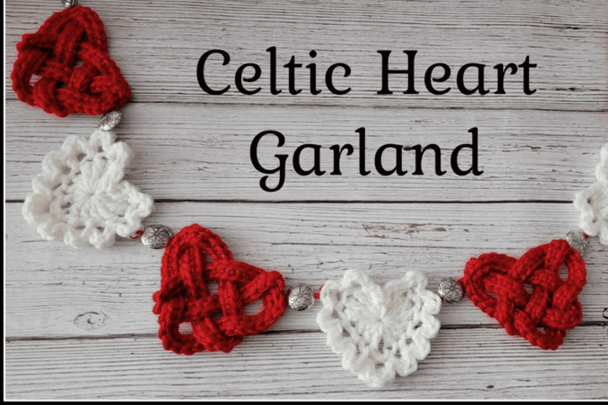 Heart Garland Pattern - Fun Crochet Patterns