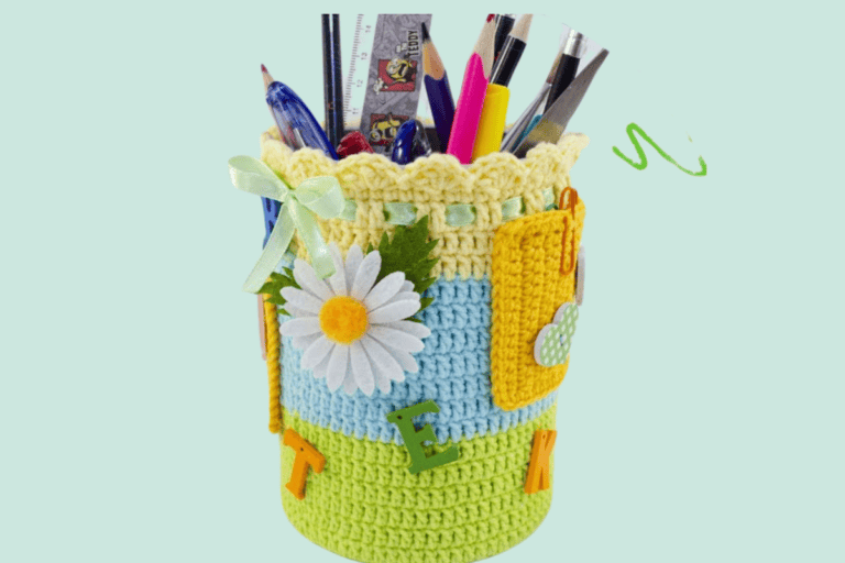 Crochet Pencil Holder Patterns - Fun Crochet Patterns