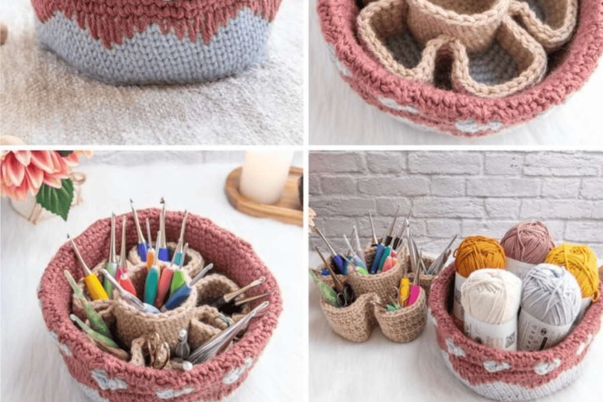Crochet Organizer Patterns - Fun Crochet Patterns
