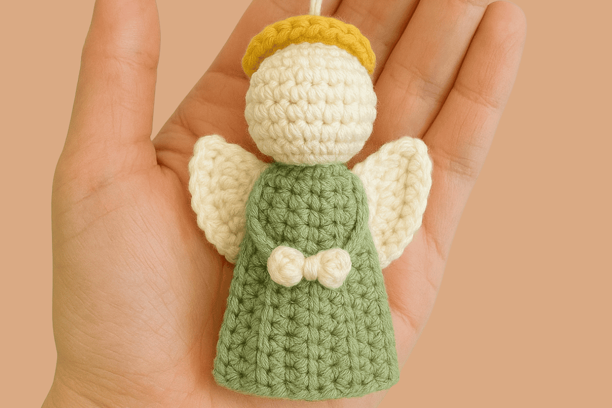 Angel Keychain Pattern Fun Crochet Patterns