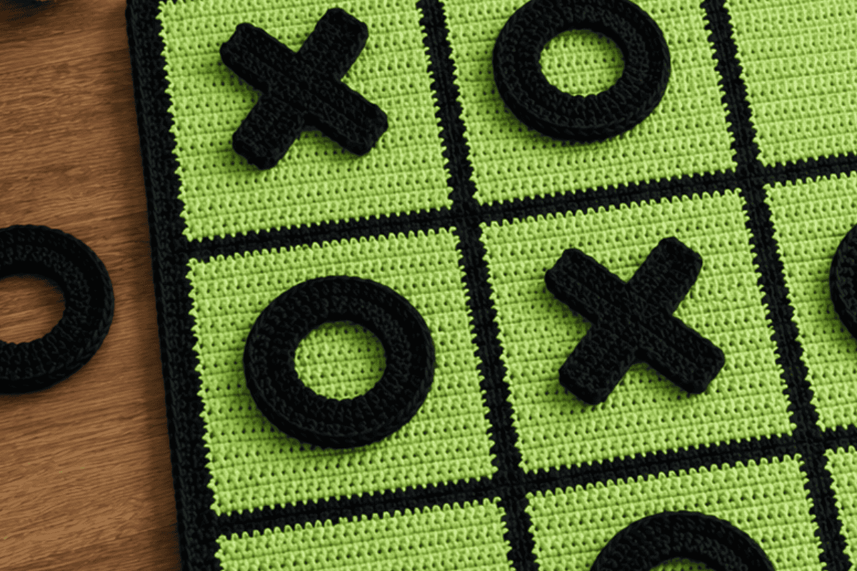 Crochet Tic Tac Toe Free Pattern - Fun Crochet Patterns