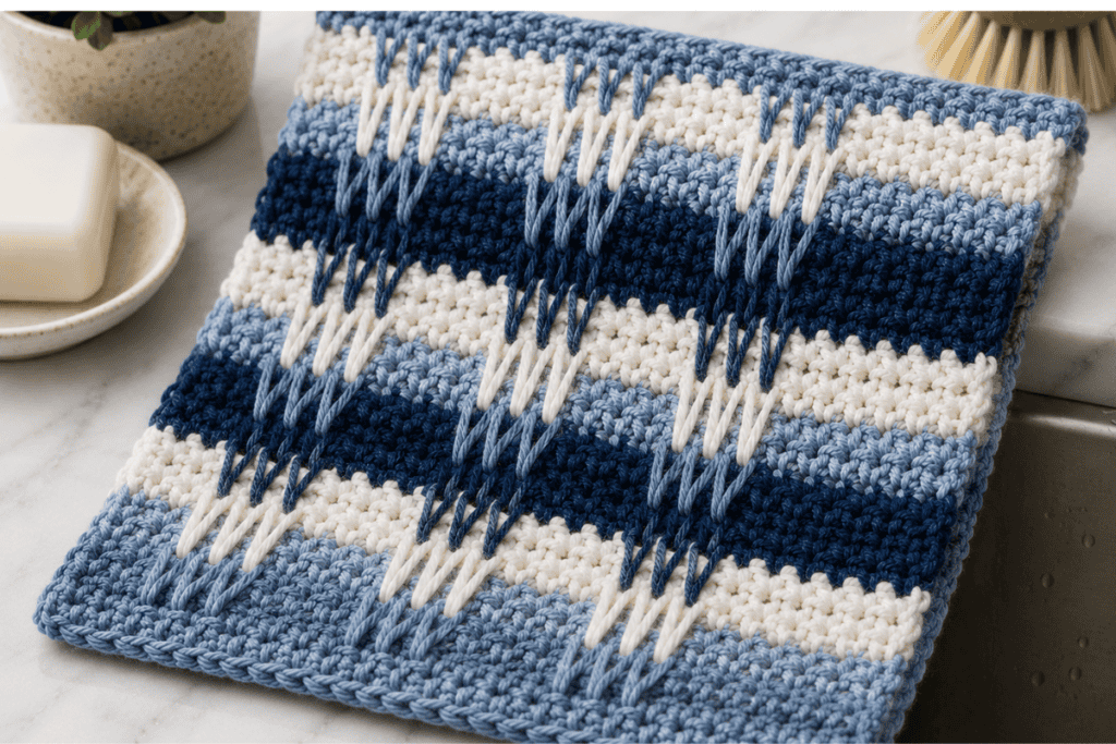 Unique Crochet Discloth Pattern - Fun Crochet Patterns